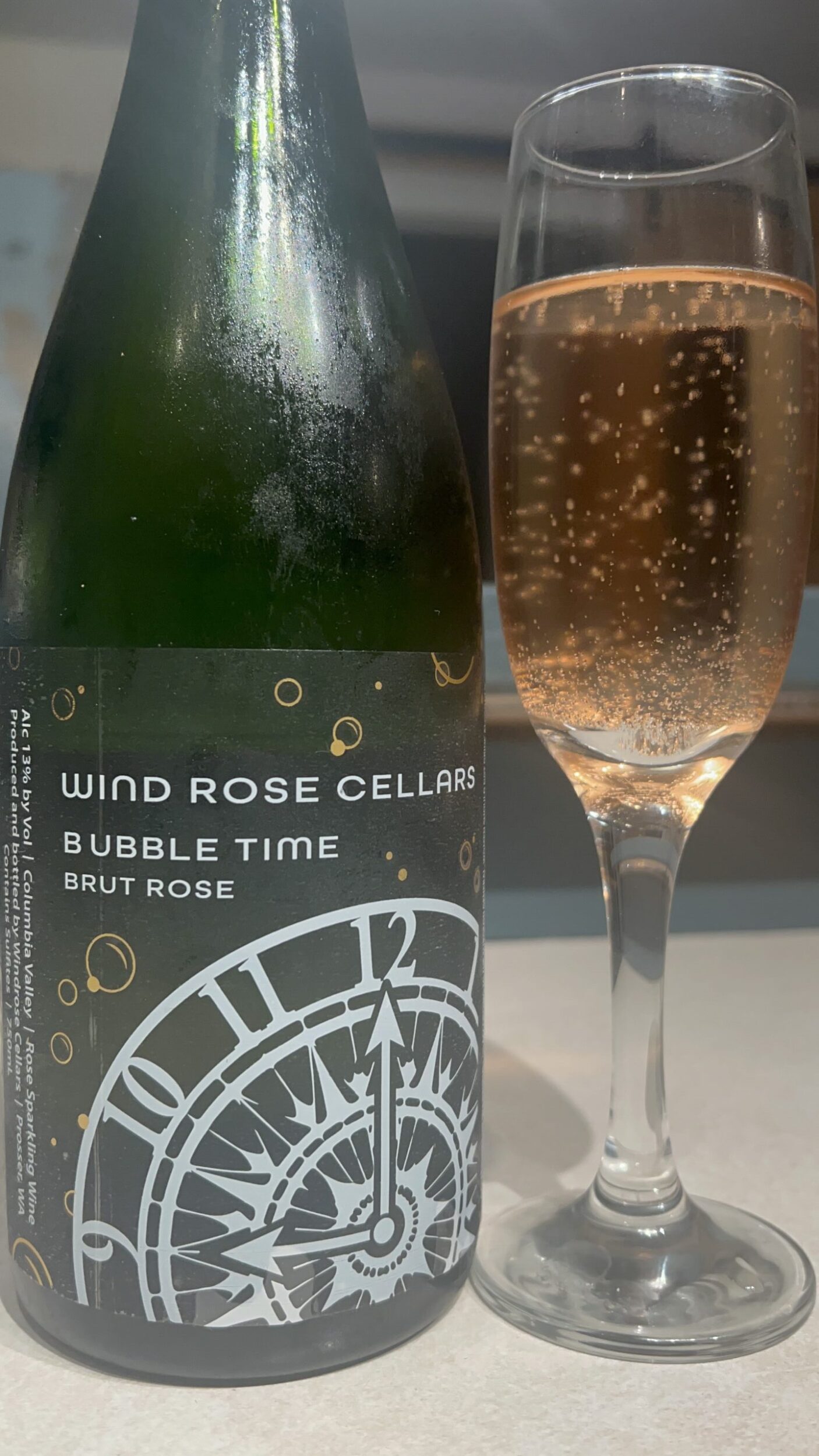 Bubble Time Brut Rose - Wind Rose Cellars Wind Rose Cellars